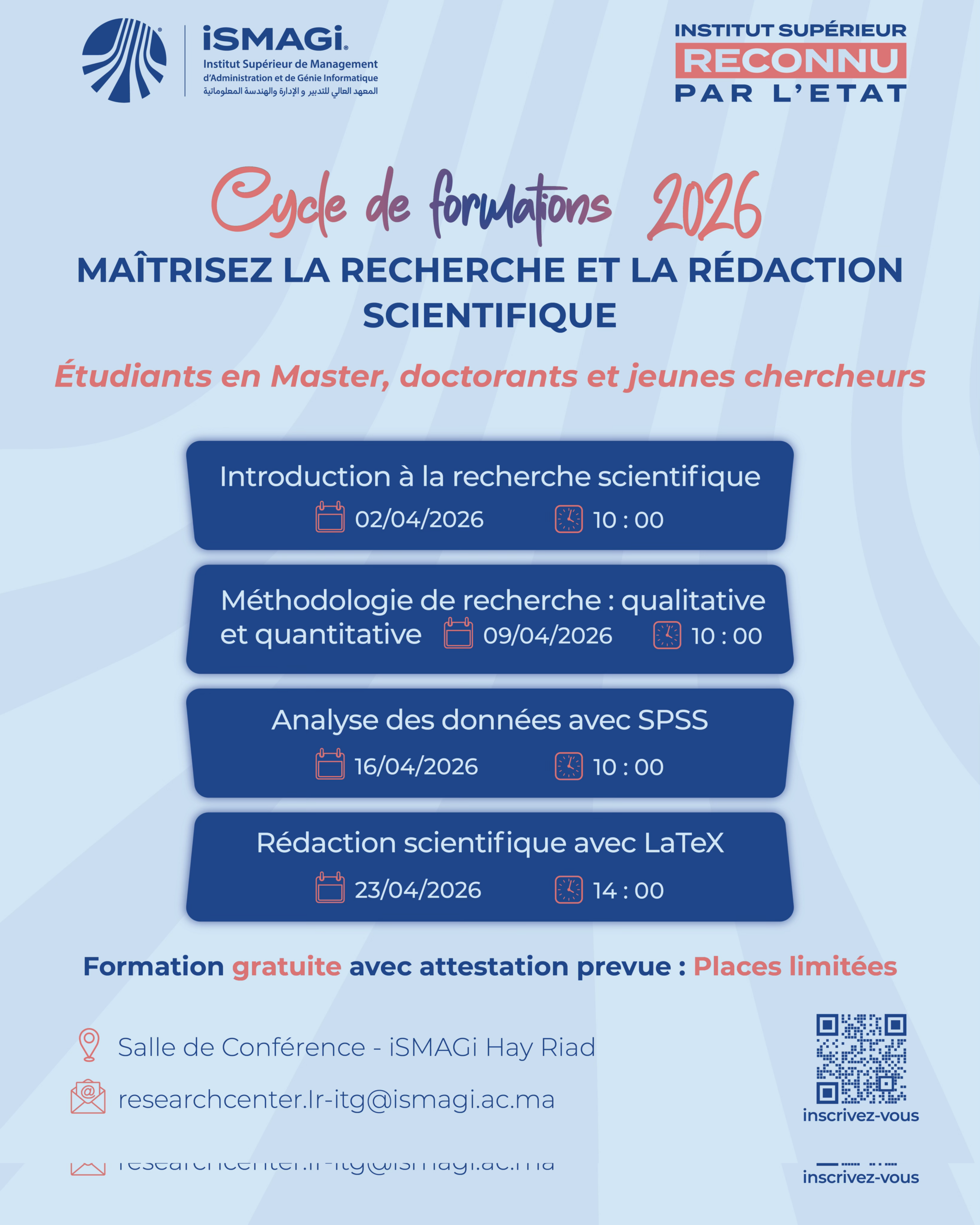 iSMAGi – Institut Supérieur de Management d’Administration et de Génie ...